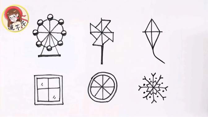 用加号画出意想不到的简笔画,幼儿亲子绘画