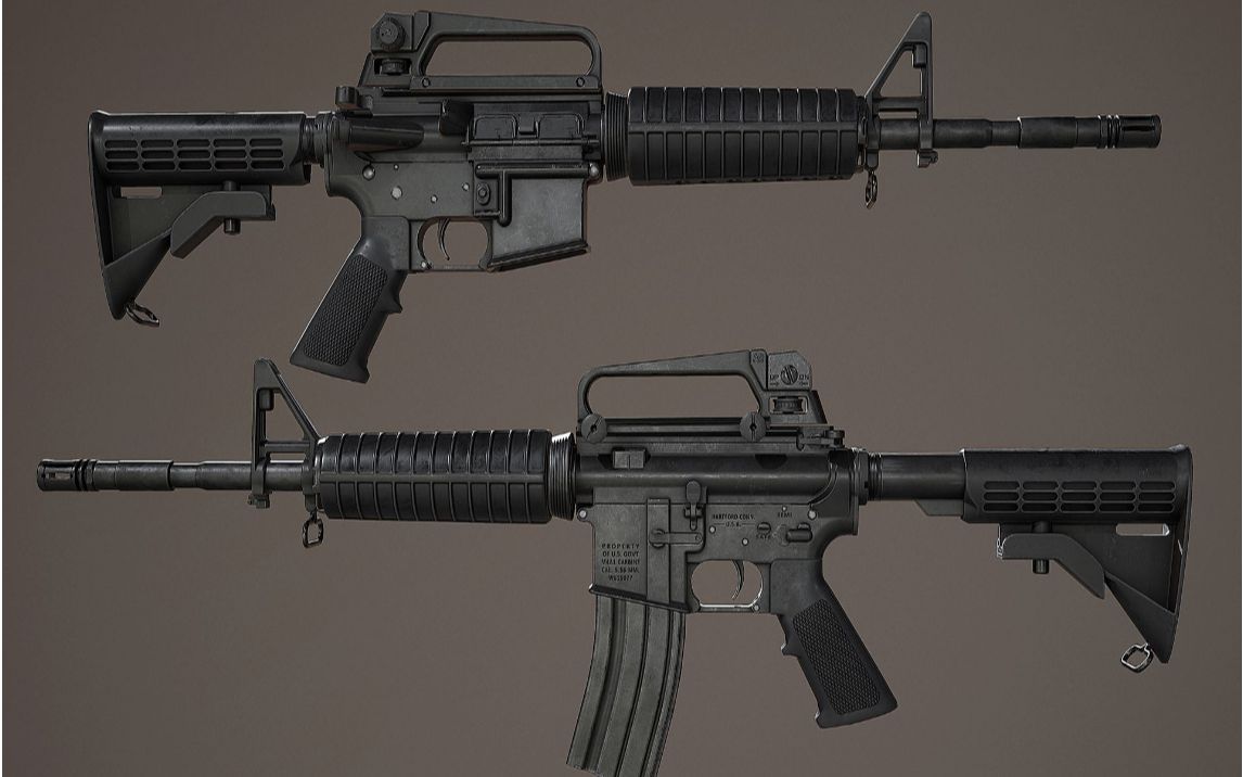 M41突击步枪3Dmax建模零基础入门教程