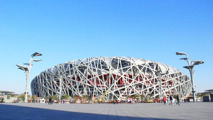 奥林匹克公园欢迎你 像音乐感动你 这里有最美天空和自由的广场