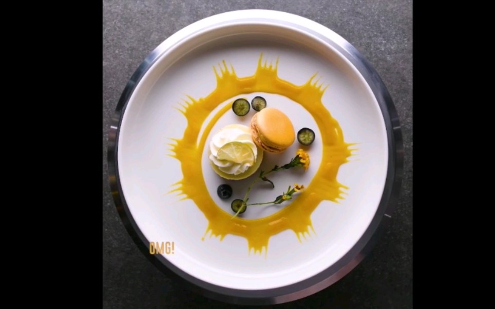 论摆盘的重要性 瞬间价格提升十倍～