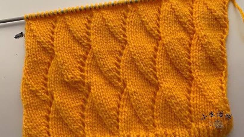 3D钩针图案,像鳞片又像珊瑚,钩织桌垫等家居饰品,既精致又漂亮