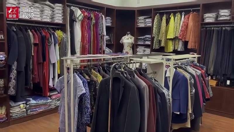 新泰玉氏鸿叶旗袍:传承非遗工艺 展现鲁绣魅力