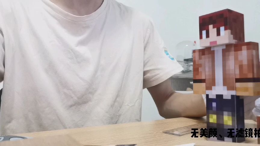 分享一下新工艺制作的我的世界皮肤模型手办
