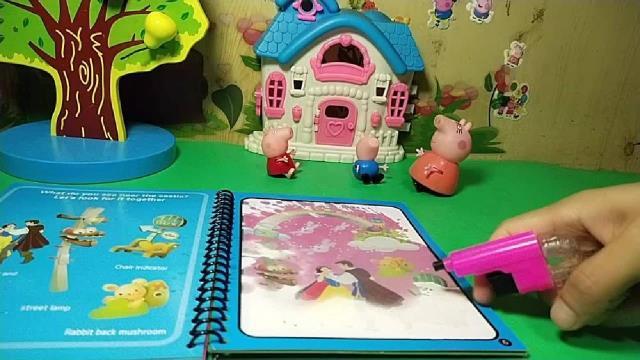 原来这个是一本神奇的水画册