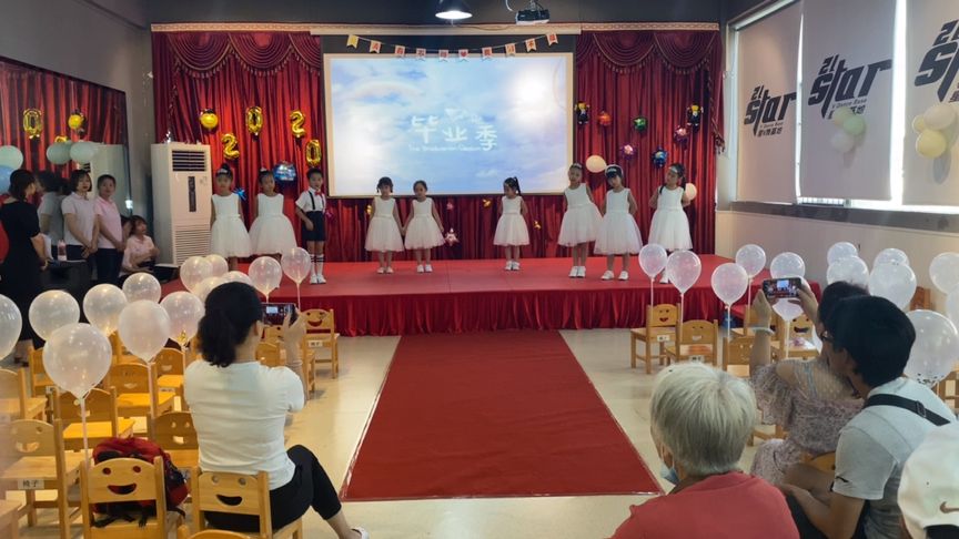 幼儿园毕业典礼-再见手势舞-大班毕业