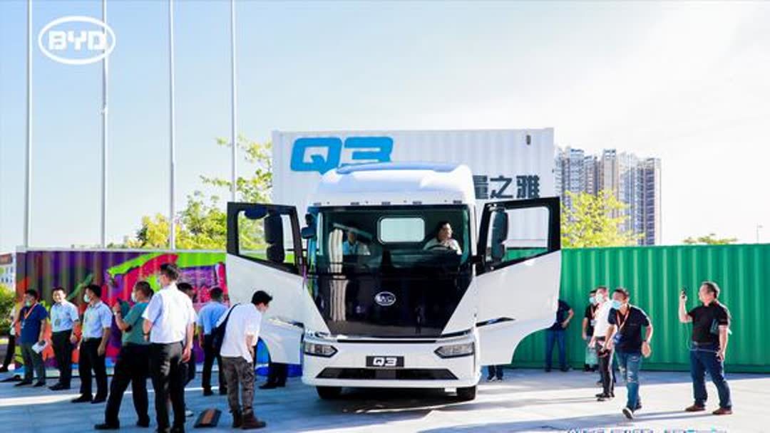 续驶260km,比亚迪Q3纯电动牵引车,港口运输新选择