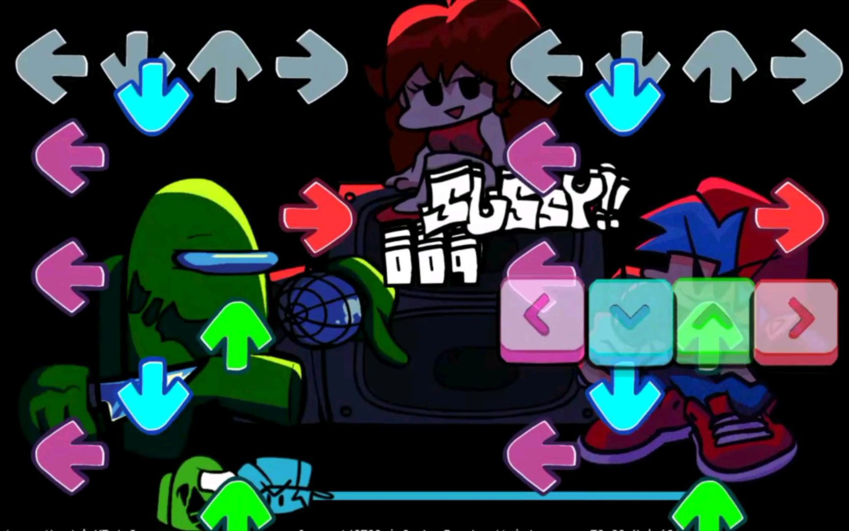 fnf内鬼V3优质模组手机版小绿周3阶段通关