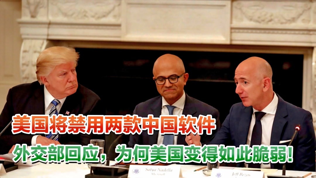 美国将禁用两款中国软件,外交部回应,为何美国变得如此脆弱