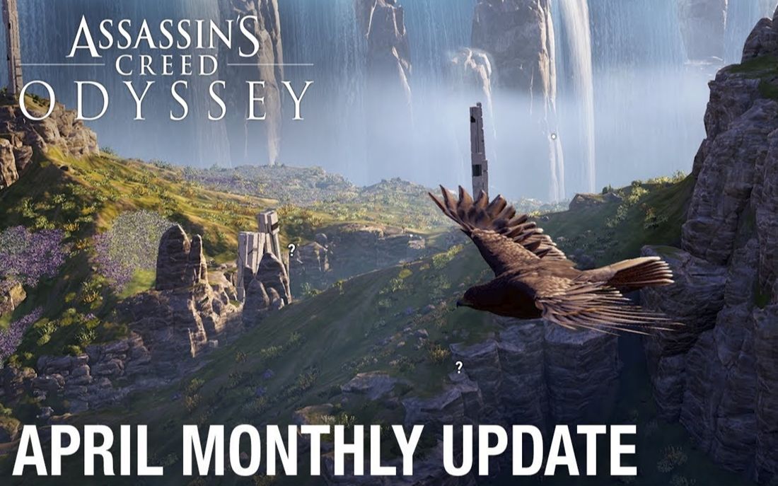 ...字幕】《刺客信条:奥德赛》 游戏宣传片:4月更新内容预览 1080P视频