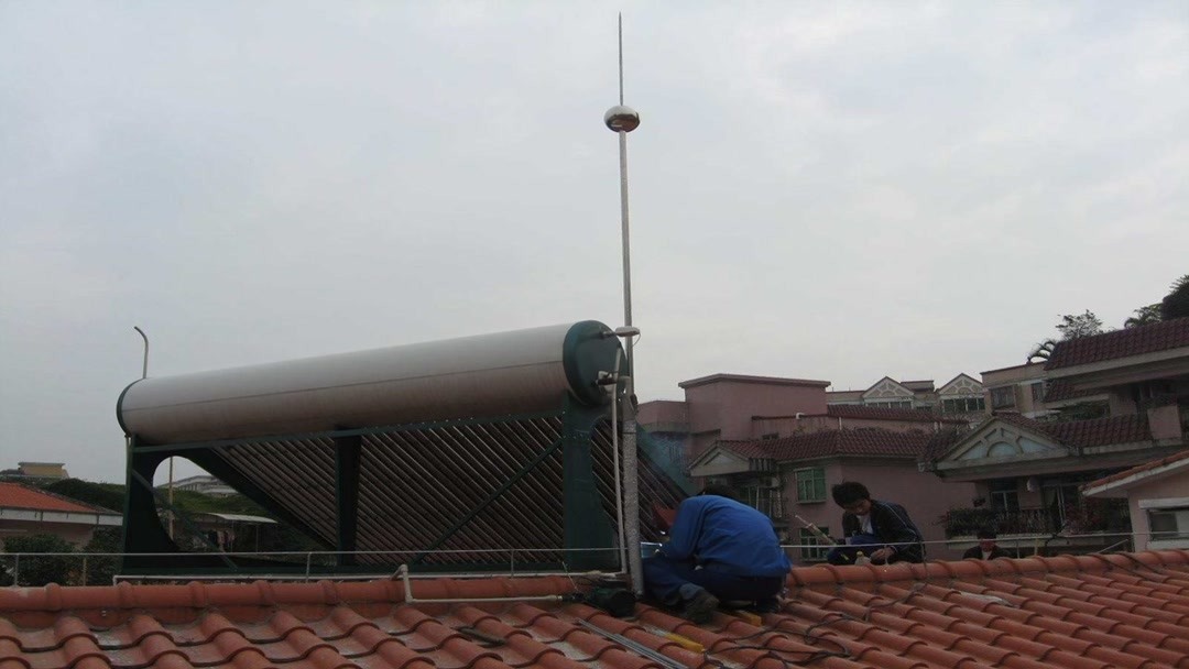 如果把地线和避雷针线接在一起话,会发生什么呢?今天算长见识了