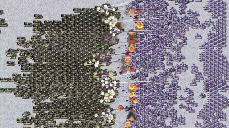 红警:当几百辆光棱遇到天启,完全不是一个等级