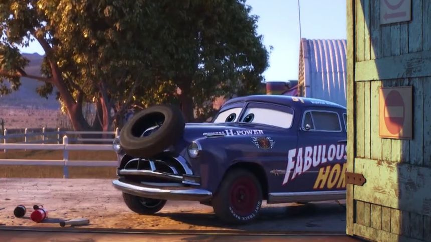 《赛车总动员3》片段:麦昆终领悟蓝天博士一片苦心