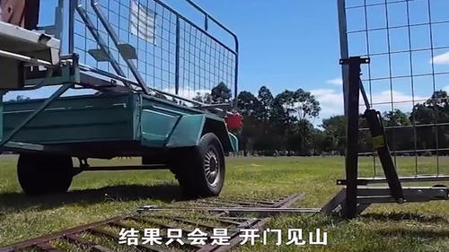 史上最节能的自动门,不需任何电力就能实现自动开关门