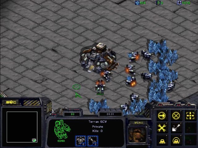 星际1 花式打电脑(地图Polaris Prime,6人图1v5)