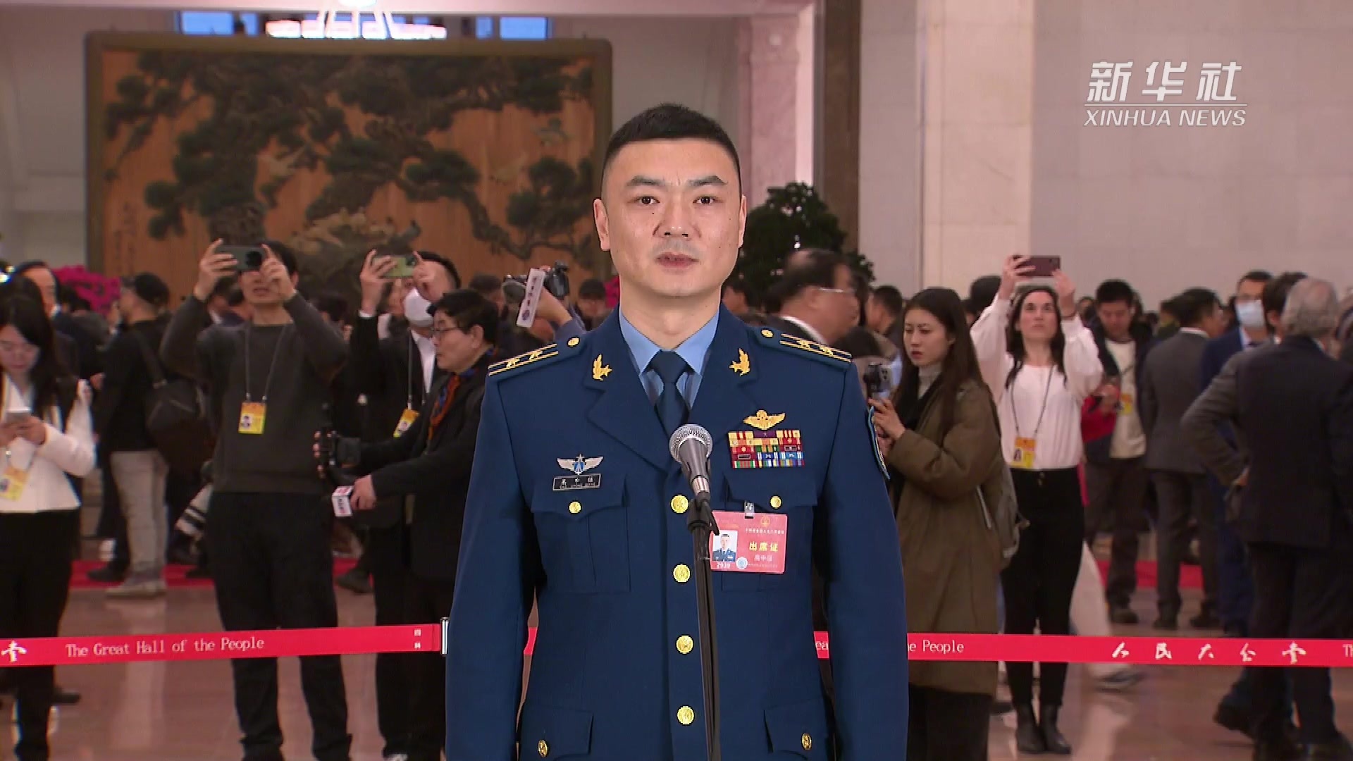 两会速递|高中强代表:只有锤炼最过硬的作风 才能够打最硬的仗