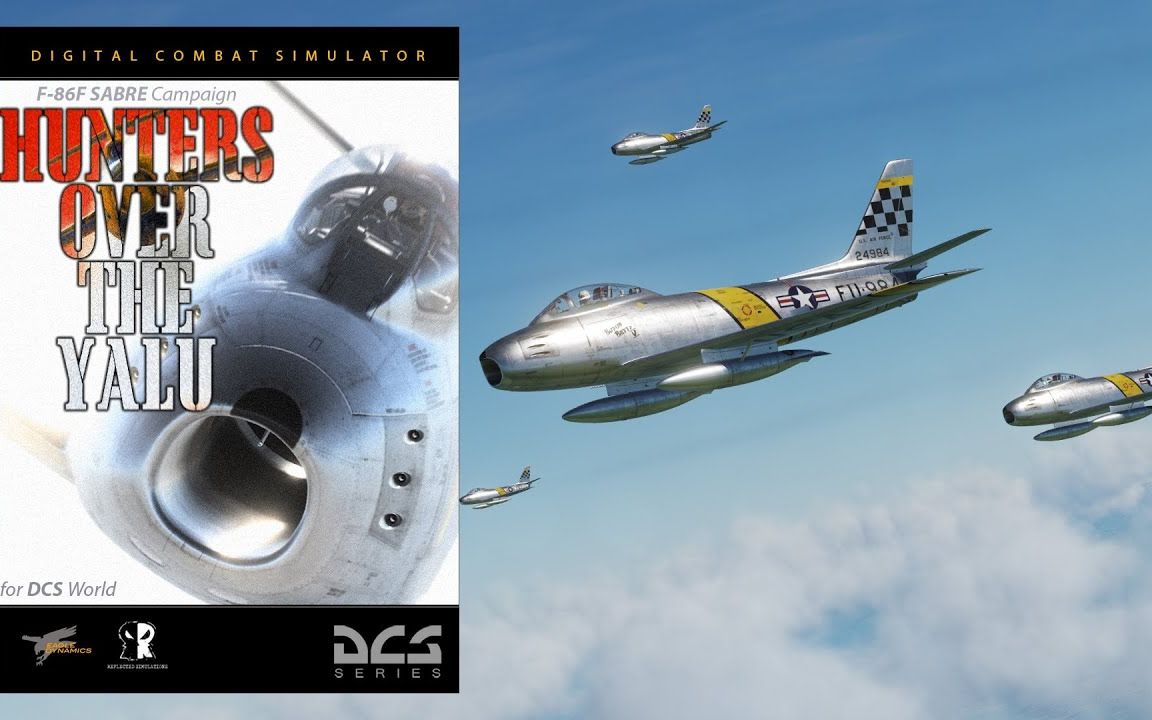 游戏宣传片:数字战斗模拟世界DCS_F-86F_鸭绿江上的战役(2008-21-...
