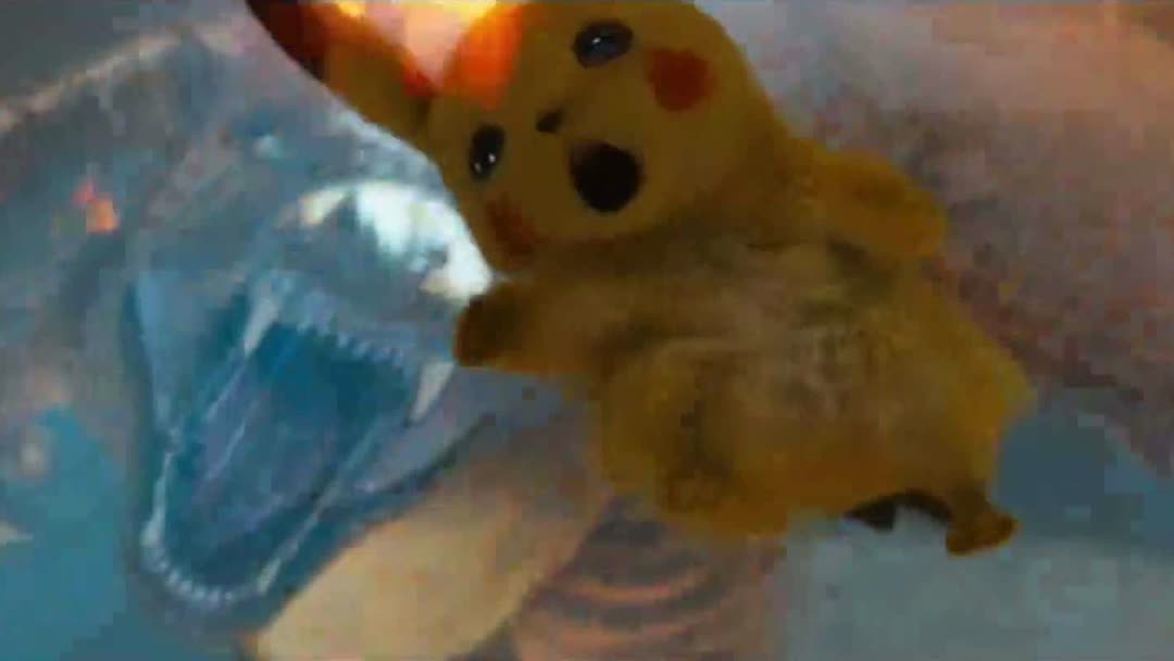 小贱贱主演真人版皮卡丘大电影《精灵宝可梦:大侦探皮卡丘》曝光