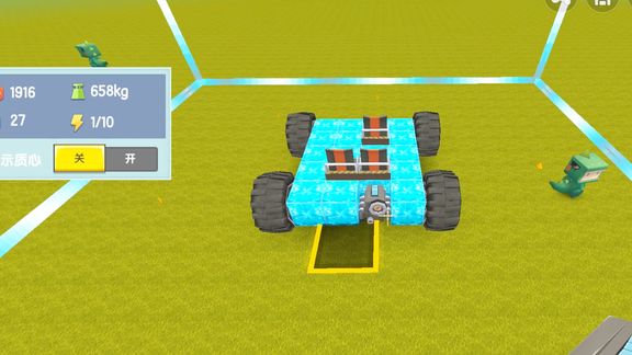 迷你世界 测试服更新的汽车模组够玩一年 还可以带妹兜风