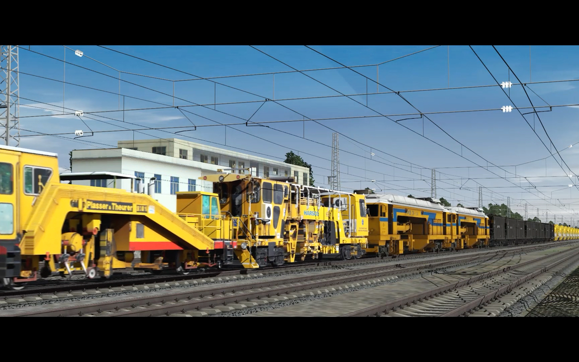 【TRS模拟火车2022】迷你云拍车 工务上班记