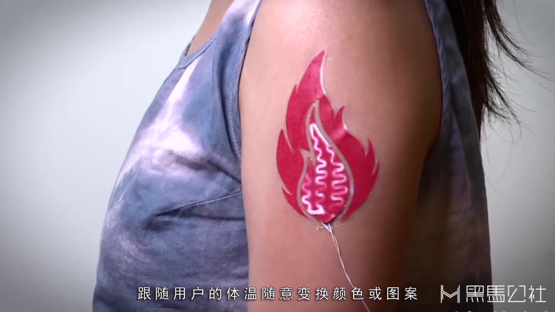 【黑马公社343】黑科技,纹身就可以通讯和远程控制电脑