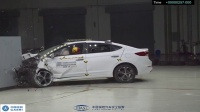 国产北京现代 领动 中保研正面25%偏置碰撞测试