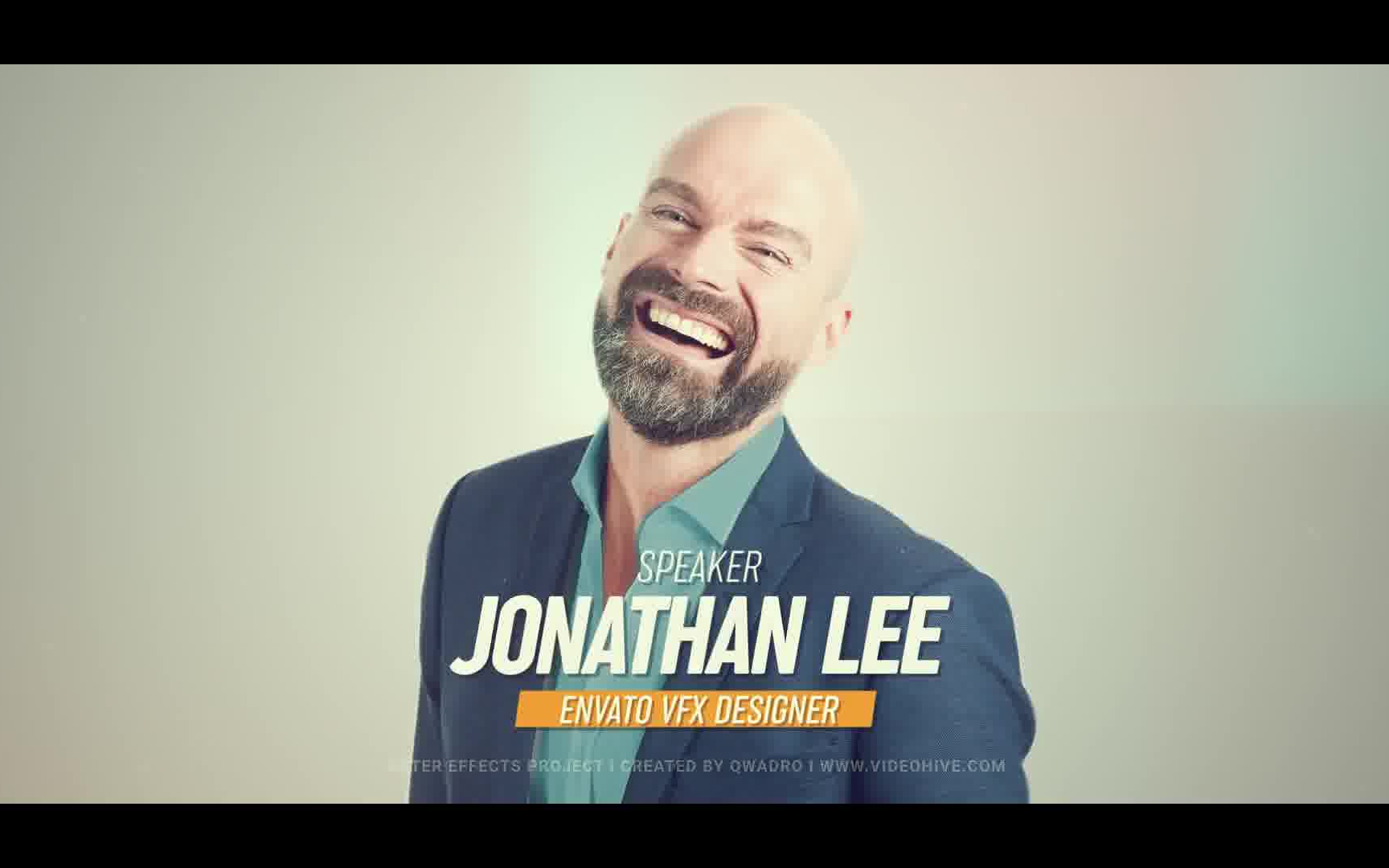 AE模板-画面晃动效果的时尚人物介绍视频产品介绍视频模板开场片头...