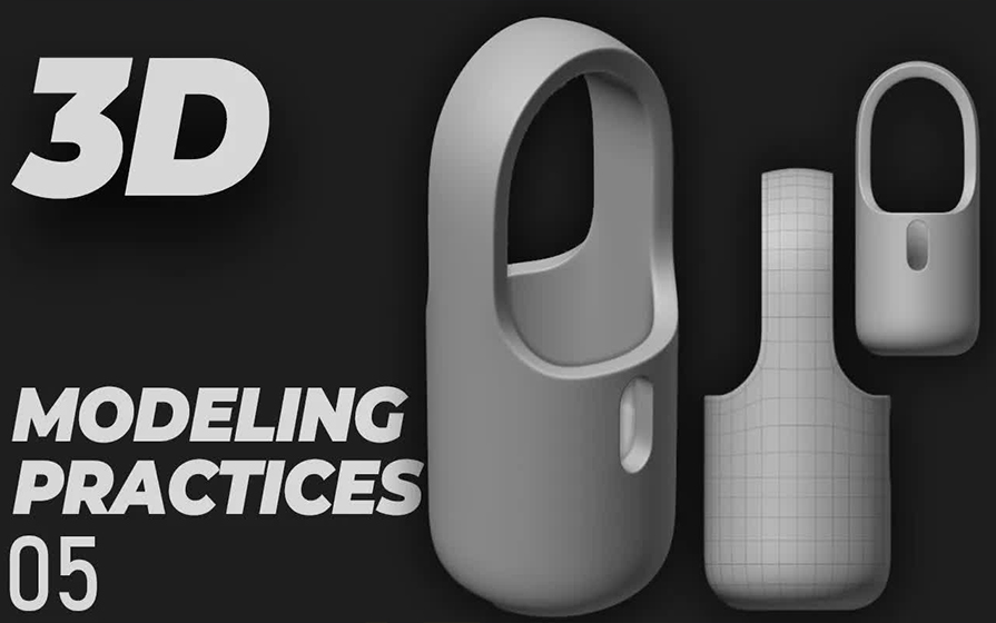 C4D 2023建模 3C产品