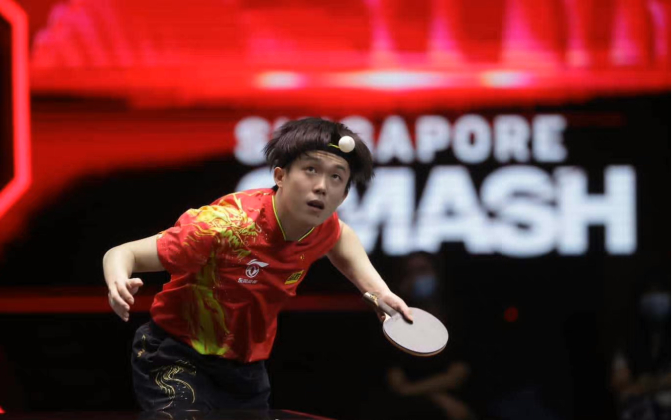 WTT新加坡大满贯2023男单1/32决赛王楚钦3-0汪洋 highlight