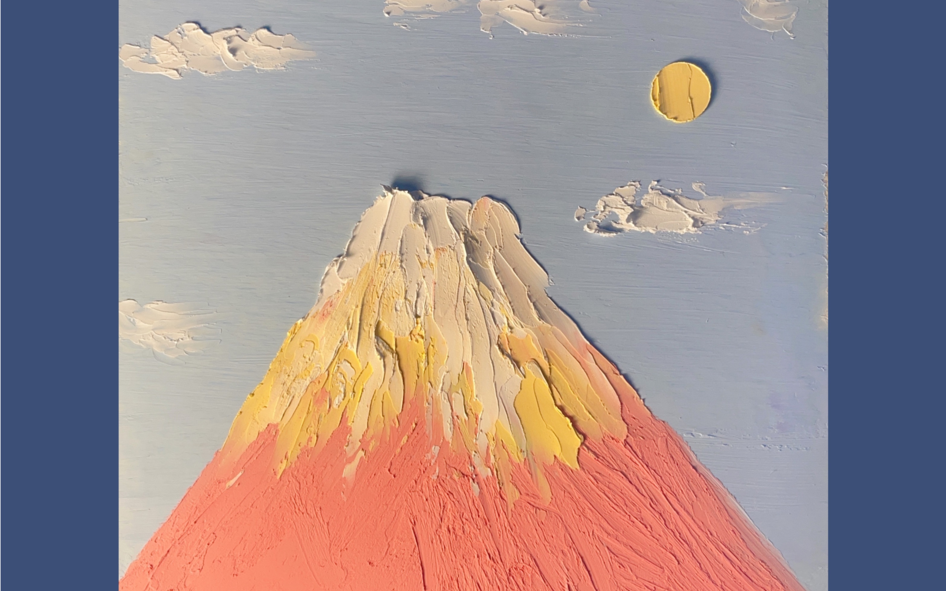 马卡龙色系油画棒画/太温柔了!