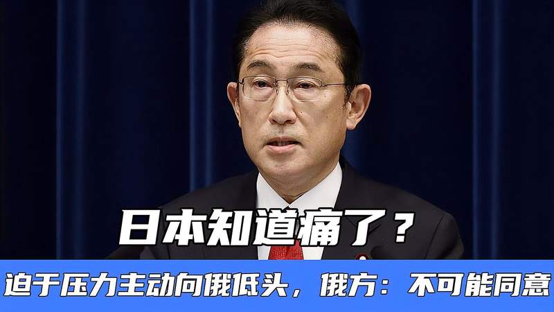 日本知道痛了?迫于压力主动向俄低头,俄方:不可能同意