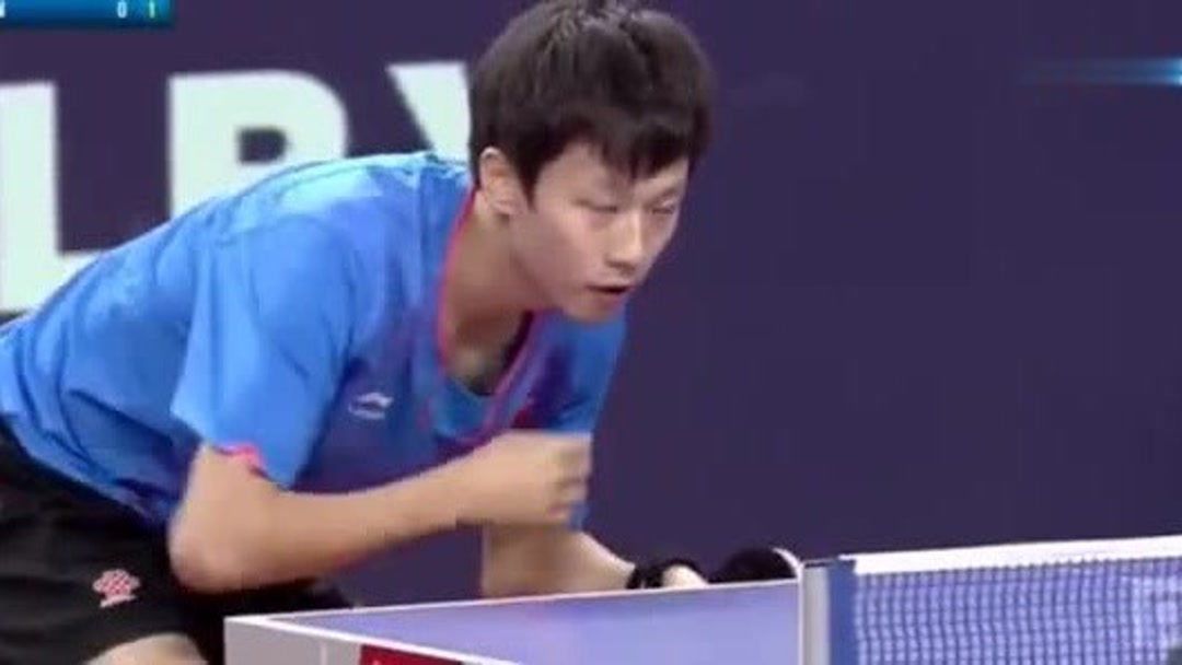 林高远VS樊振东, 小胖的霸王拧真的无法挡