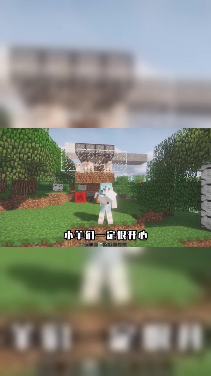 我的世界:教你怎样做高大上的建筑,无玻璃也能养鱼!