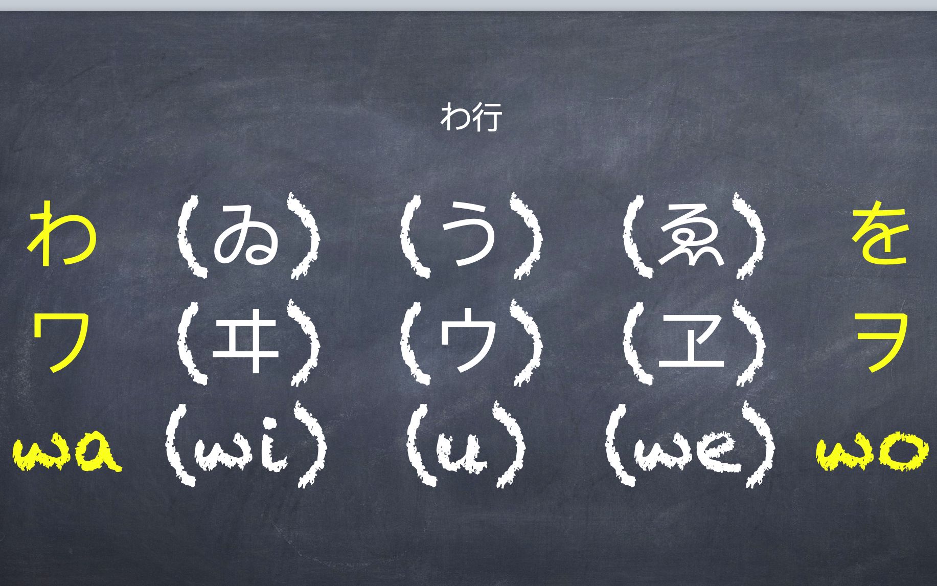 ...入门】第十二课_わ行假名的读音与写法_以及助词“を”的使用方法
