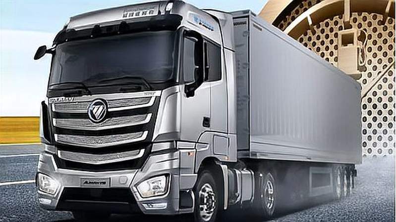 欧曼自动挡重卡以“高效安全”赋予快递不凡运输征途