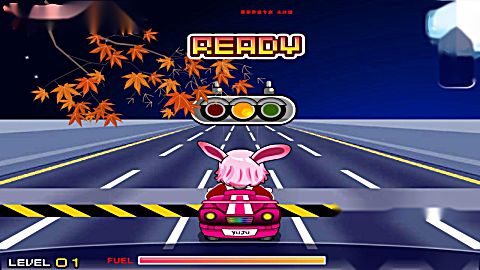 【ゞea高手】卡丁车小游戏兔女郎卡丁车 撞车了