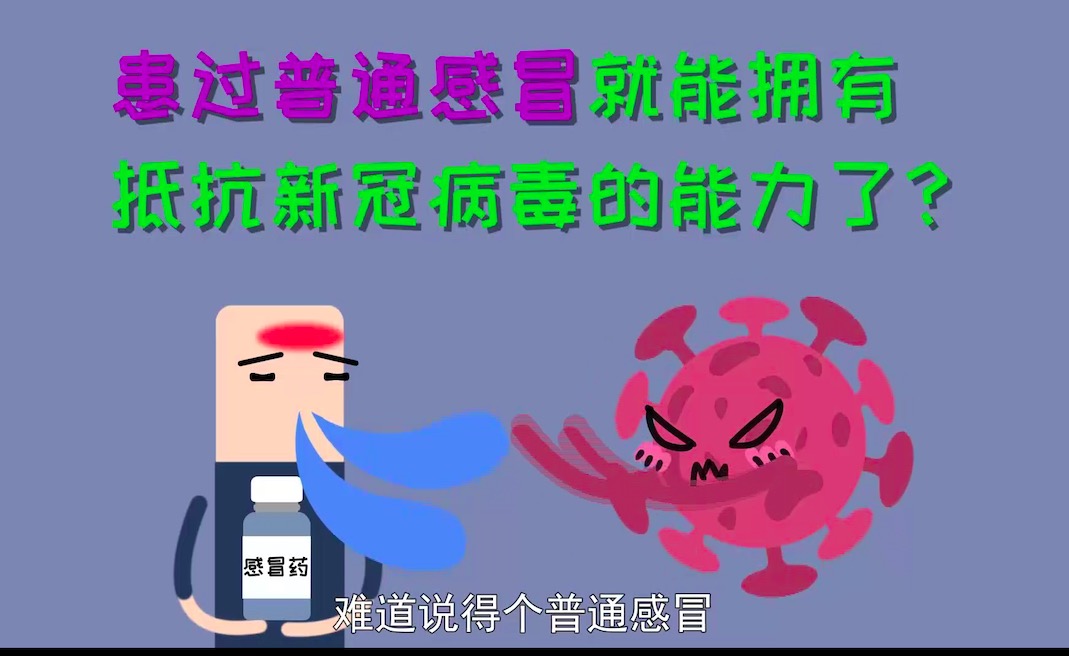 患普通感冒竟能拥有抵抗新冠病毒的能力?