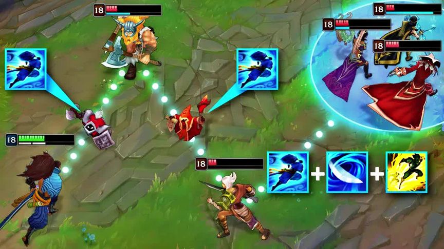 高能集锦:快乐风男的“精准计算”五杀,这个EQ又快又准!