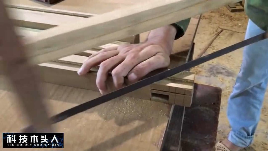 木质浮雕画太漂亮,再用板材做个相框!