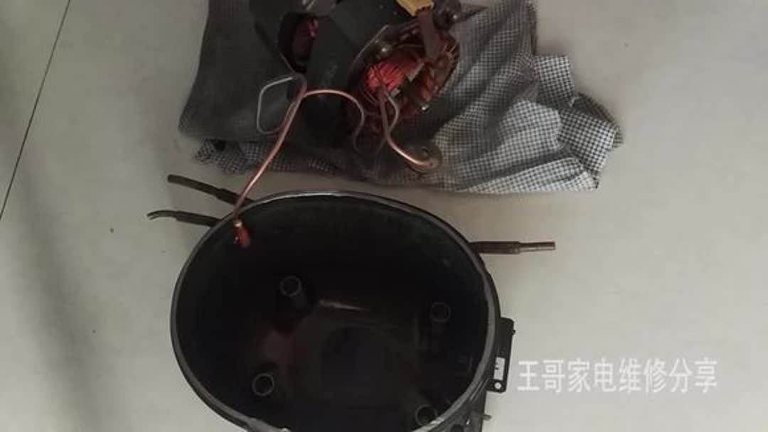 冰箱压缩机回气管和加氟口能互换吗?看看压缩机内部结构你就明白