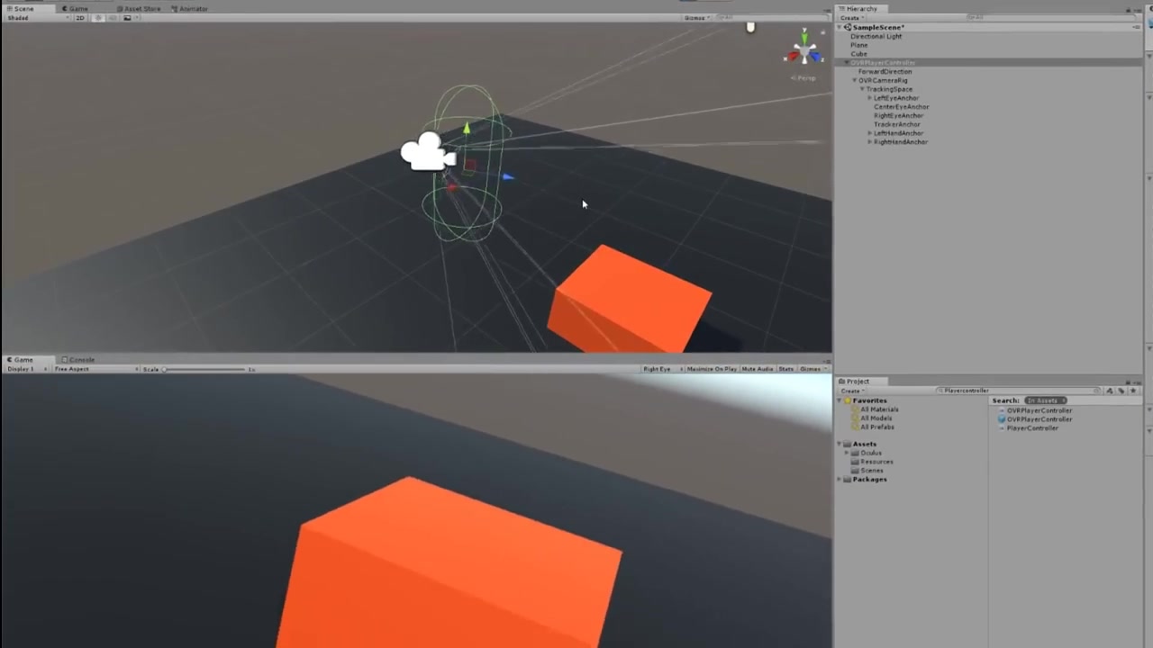 【VR游戏制作教程】如何在Unity中制作VR游戏/YouTube part 1-抓取对象