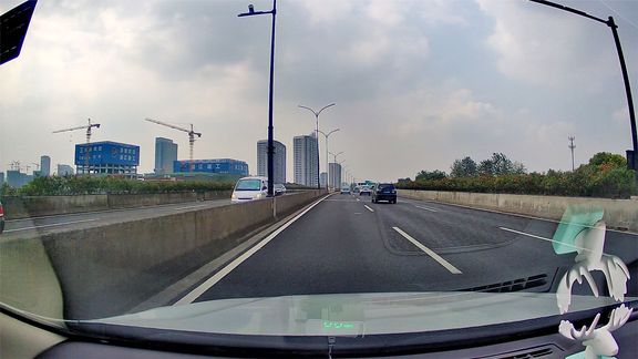 70迈智能行车记录仪A500白天视频