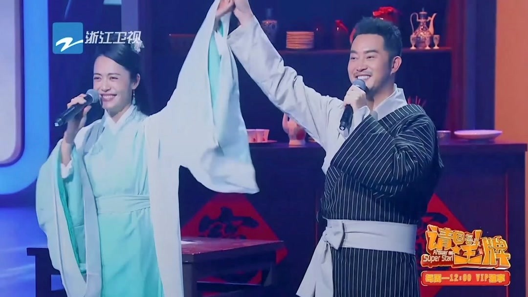 王牌对王牌:沙溢姚晨再唱武林外传主题曲,片头出来的时候简直!