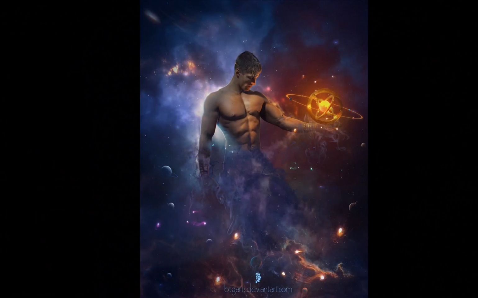 【PS教程】看PS大神合成神话人物【Photoshop】【平面设计教程】...