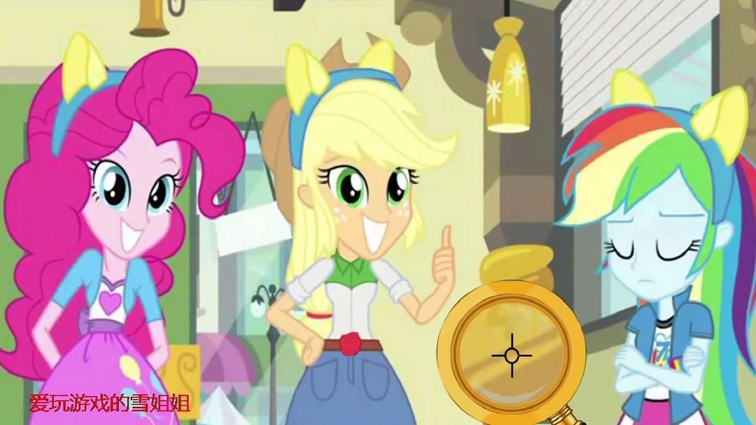 帮助女孩们找找隐藏在身上的数字吧