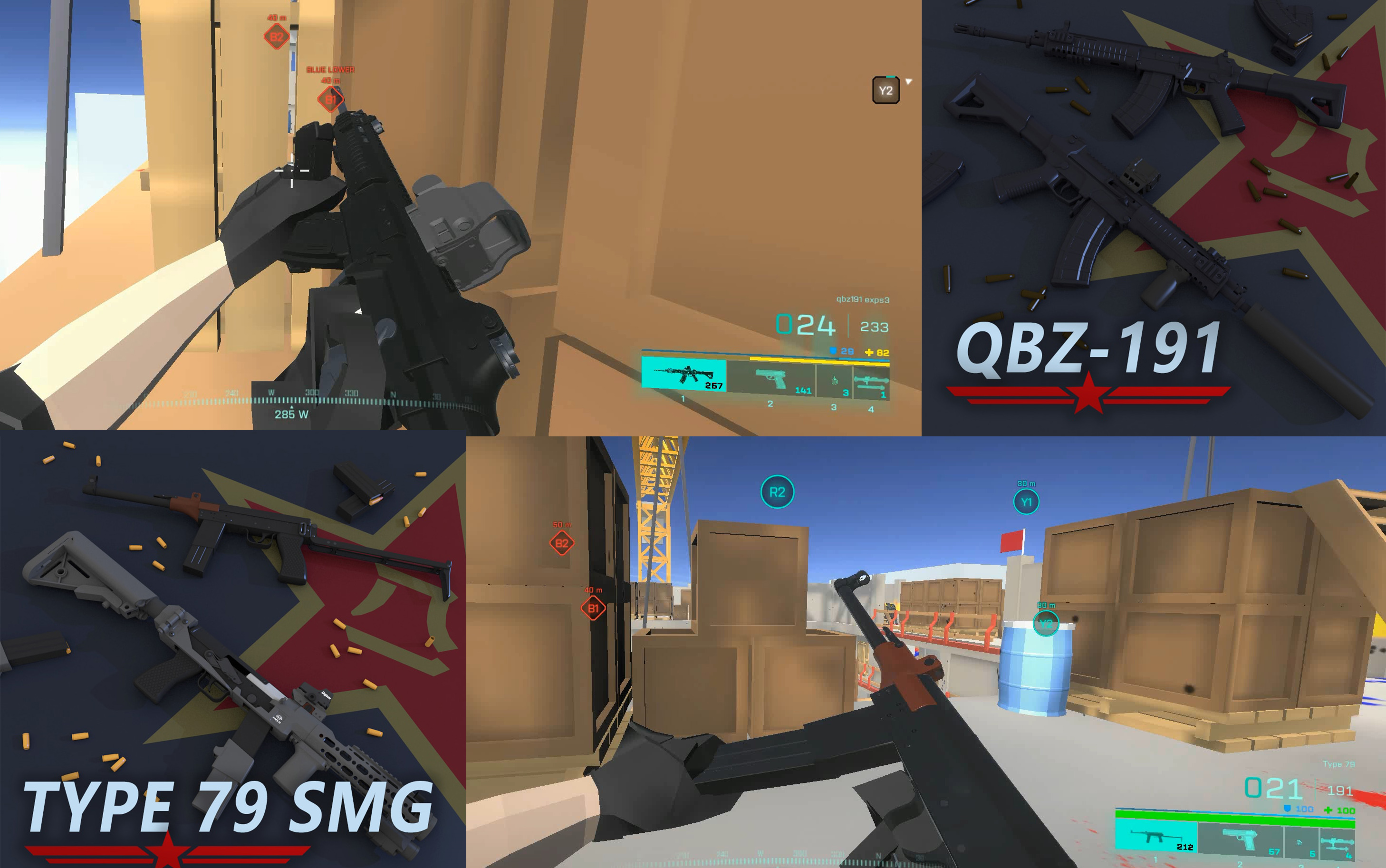 ...老当益壮79式与新起之秀QBZ191——Ravenfield战地模拟器Mod推荐