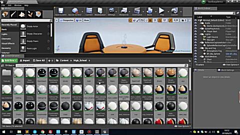 4, 1 从Daz Studio导出高中课堂场景模型