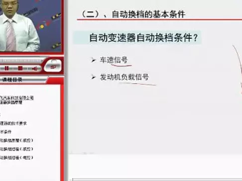 汽车维修视频教程 汽车自动变速器换挡原理-黄林彬