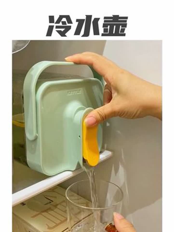 泡个柠檬水 酸梅汤 放冰箱里,想喝的时候随时接一杯就很方便!露营的...