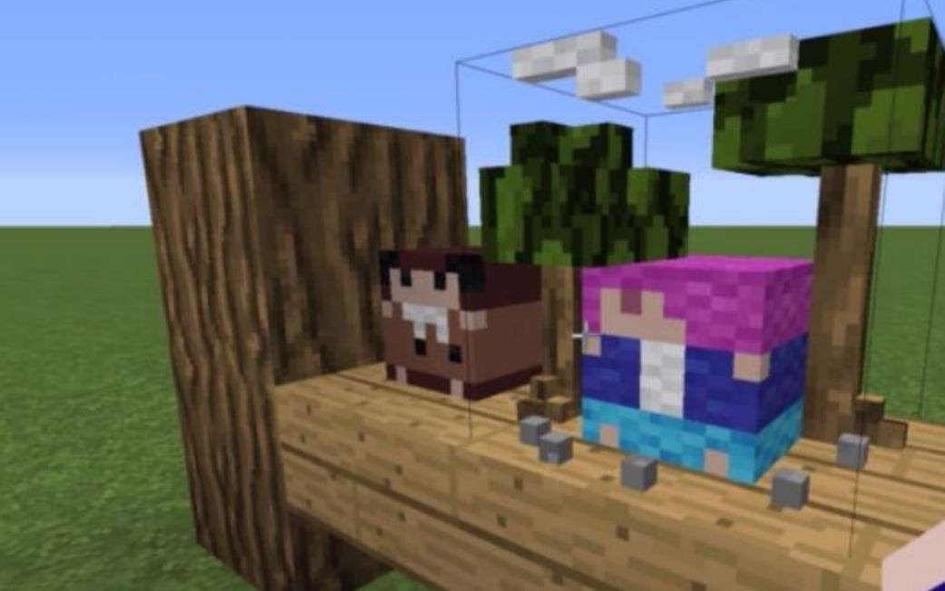 《吃货小牛》我的世界 雕刻工艺2 字幕君回娘家了,所以没有字幕