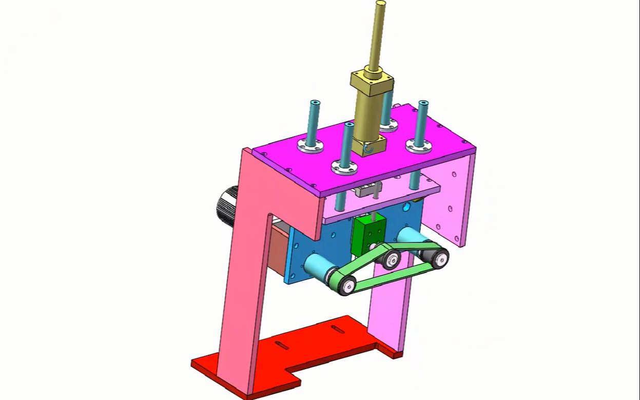SolidWorks 非标设备教程:马达转子风叶组装设计方案